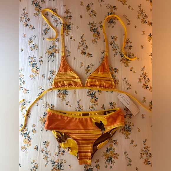 Aaron Chang | Swim | Vintage Aaron Chang Reversible Bikini | Poshmark
